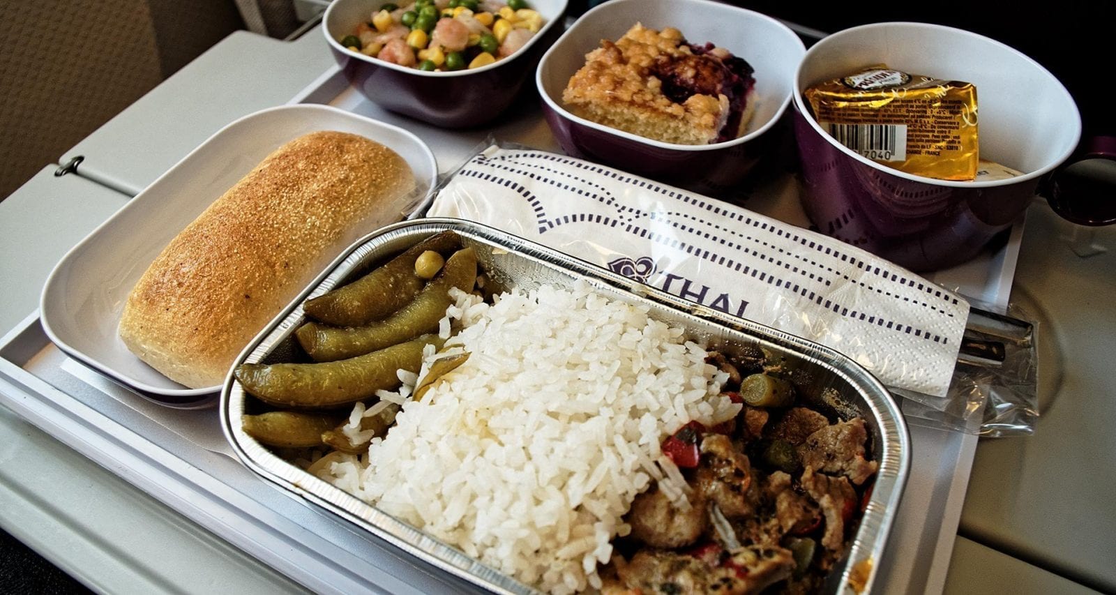 Thai Airways Meals - Inflight Food - Airline Meal Review