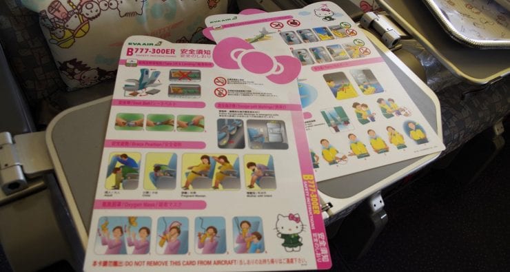 Eva Air Hello Kitty Meal