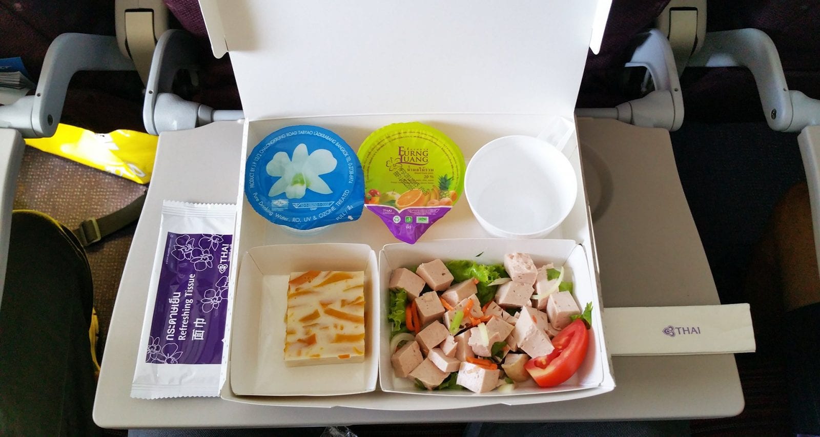 Thai Airways Review - Inflight Food