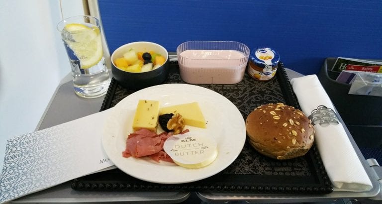 KLM Inflight Meal Review