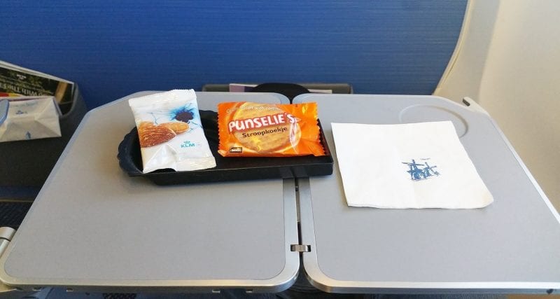 KLM Food Options In Economy & Business Class