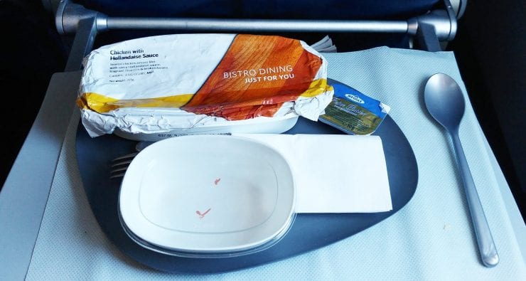 Delta.finished.economyclass.meal | Inflight Feed