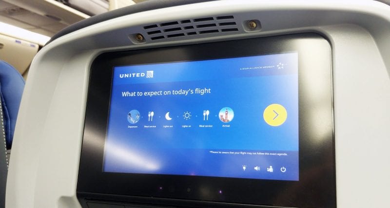 United Airlines Economy Food Review 2025: New York-London