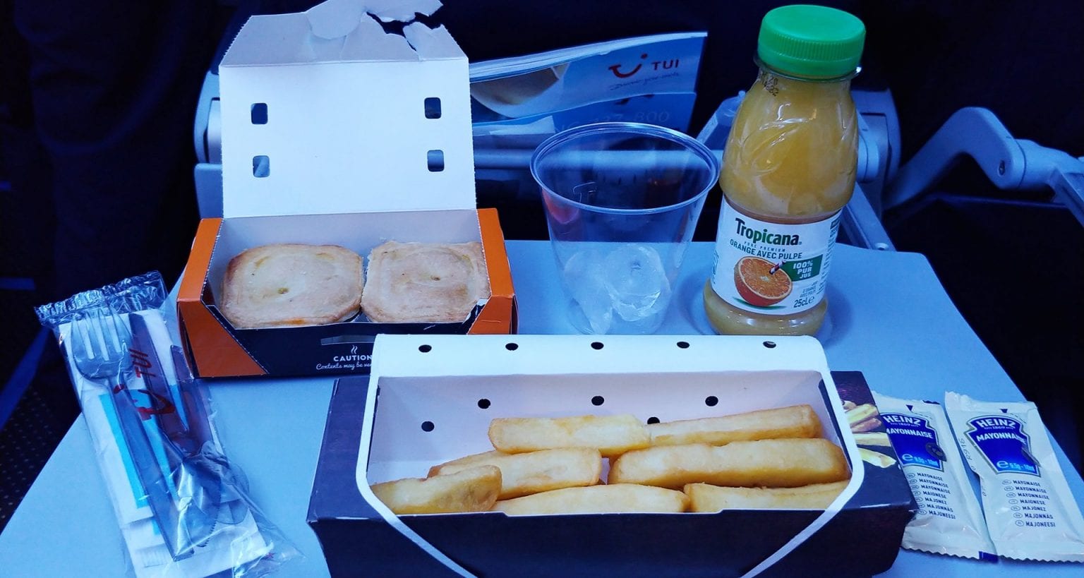 Tui Inflight Meals Information For Passengers On Short And Long Haul ...