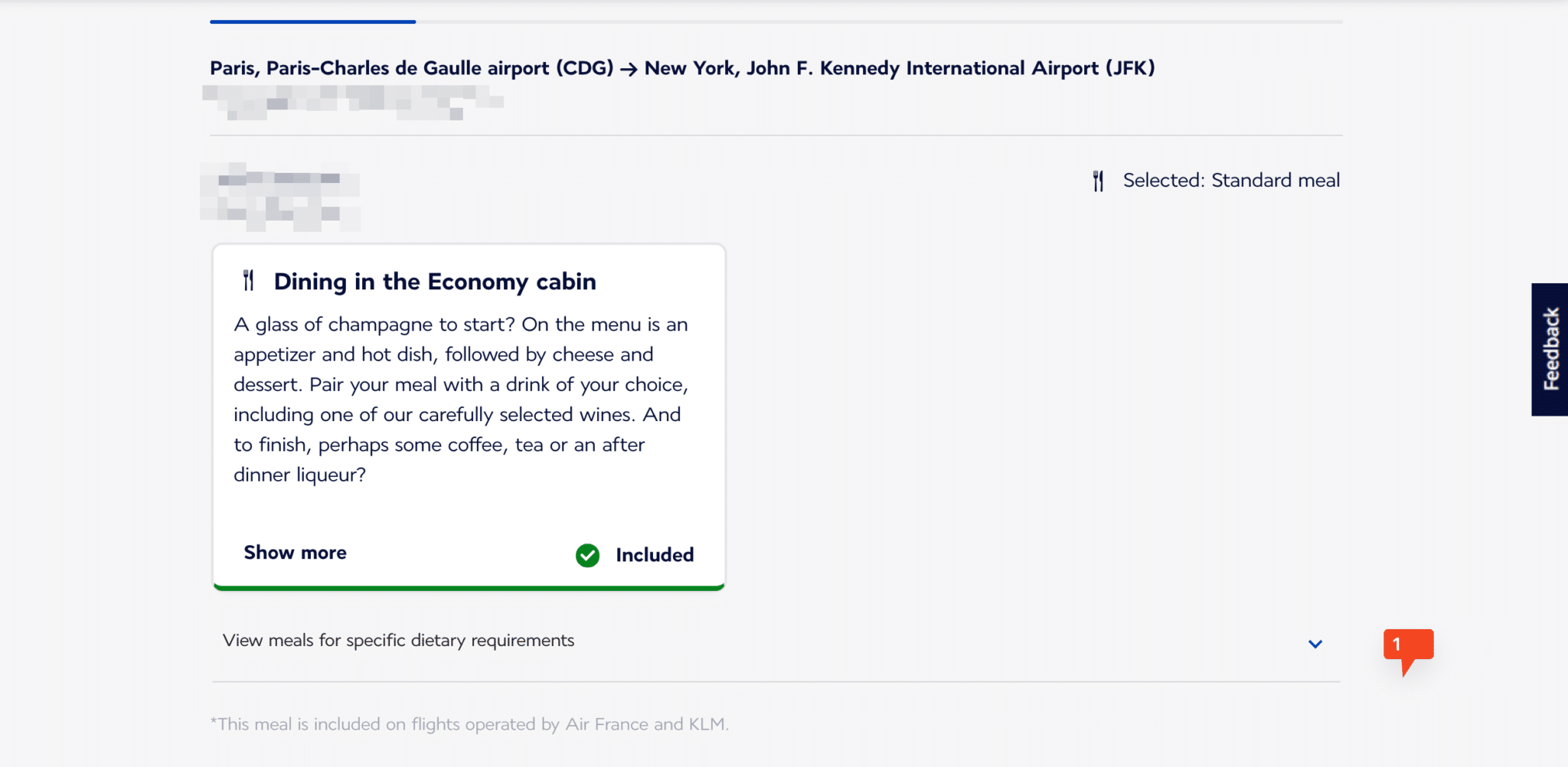 How To Order Air France Special Meals 2025