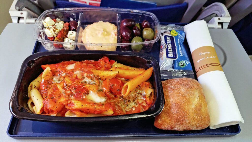 KLM A La Carte Meals Review