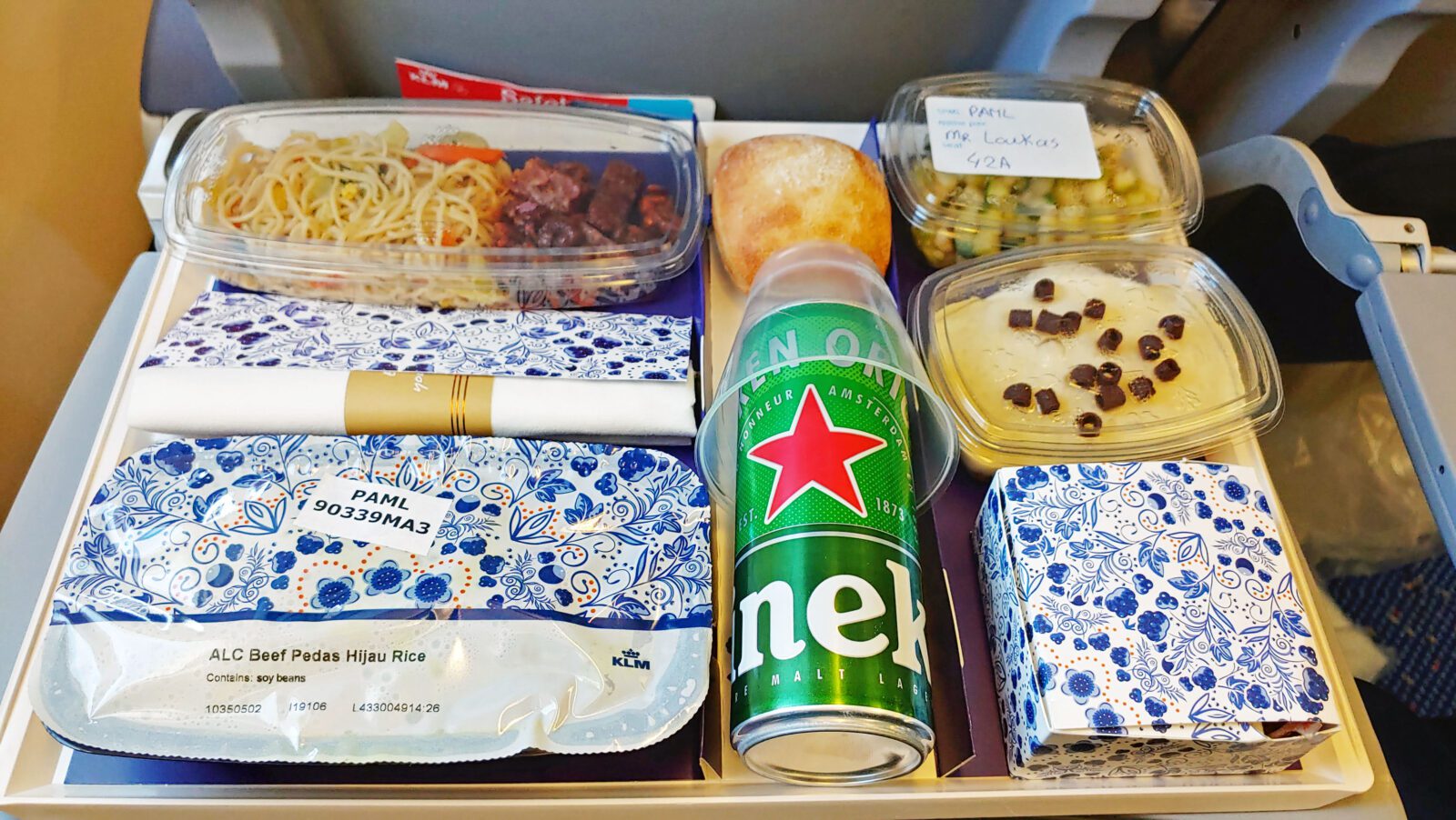 KLM A La Carte Food Review 2025: Economy Worth €18?