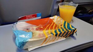 KLM Food Options In Economy & Business Class