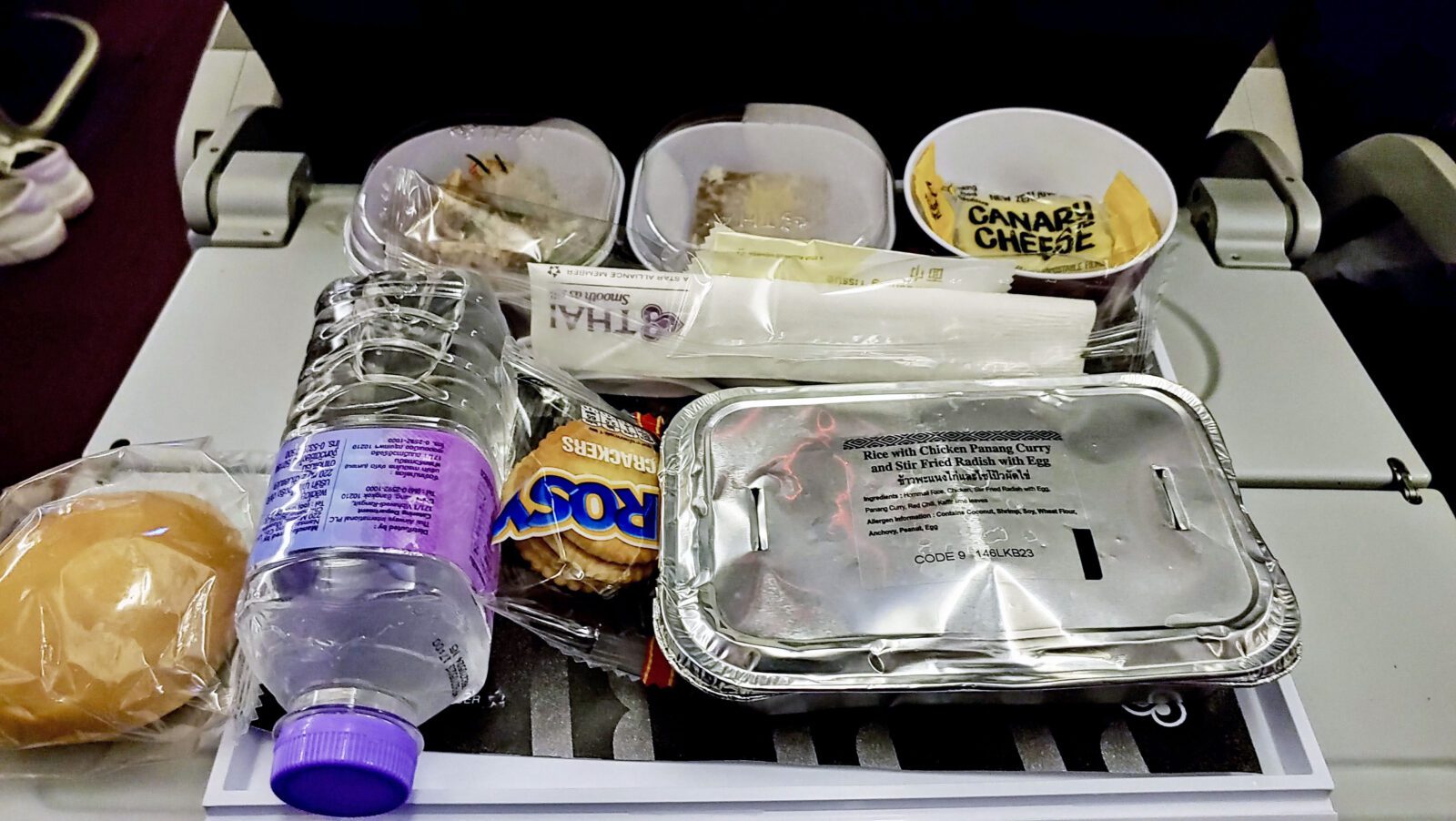 Thai Airways - Airline Meals Information For Passengers