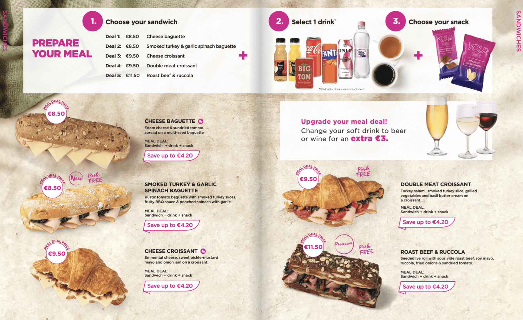 Wizz Air UK Menu 2025: Inflight Guide
