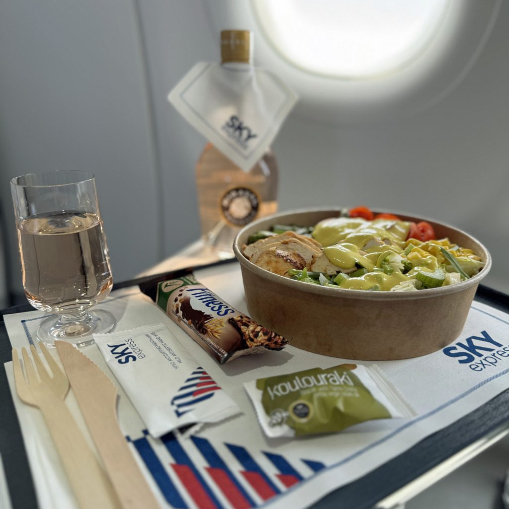 Sky Express Food Review 2025: Paris-Athens Route Guide