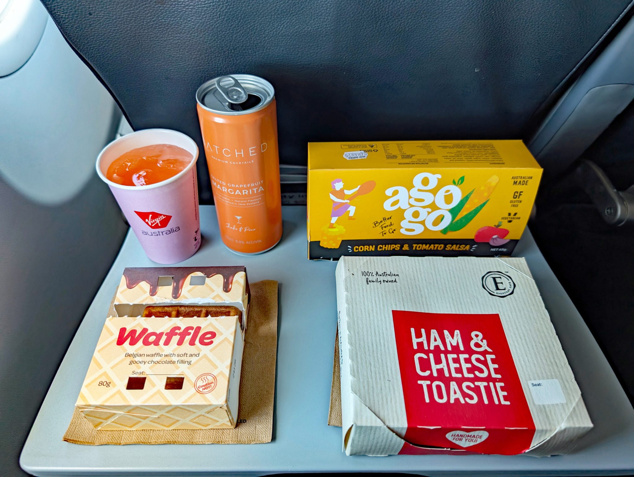Virgin Australia Economy Class Meals 2025: Inflight Guide.