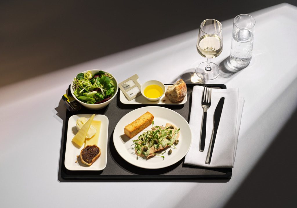 SWISS Inflight Dining With Uri Cuisine